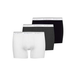 Bugatti Long Pants 3Er Pack Pisa in grau-mittel-melange | Gr.: 6
