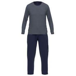 Bugatti Pyjama Venedig in blau-dunkel-Ringel | Gr.: XXL