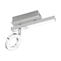 Eglo Leuchten Eglo CARDILLIO 1 Deckenleuchte LED Aluminium, Chrom, 1-flammig