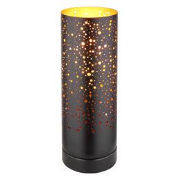 Globo CROCKY Tischleuchte Schwarz, 1-flammig