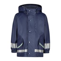 Sterntaler Regenjacke gef&uuml;ttert Zacken in marineblau | Gr.: 98