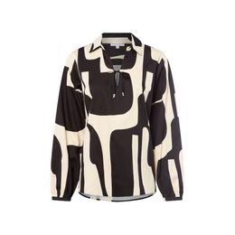 Marie Lund Blusenshirt in schwarz beige | Gr.: 38