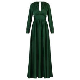Kraimod Abendkleid Damen Gr&ouml;&szlig;e 40 dunkelgr&uuml;n Sommerkleid