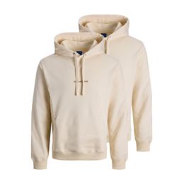 Jack & Jones Jack & Jones Sweatshirt / Hoodie Norrebro in Antique white | Gr.: L