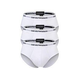Emporio Armani Slip 3er Pack in Wei&szlig; | Gr.: L