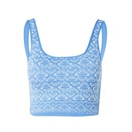 Roxy Sport-BH 'CHILL OUT' Damen Gr&ouml;&szlig;e M/L hellblau / wei&szlig;