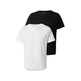 WEEKDAY T-Shirt Herren Gr&ouml;&szlig;e S schwarz / wei&szlig;