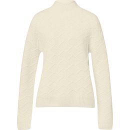 Heine Damen Strickpullover mit Merino-Anteil champagner Gr&ouml;&szlig;e 44