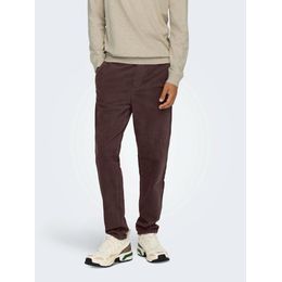 Only & Sons Only & Sons Pants 'ONSLinus' male Brown size L