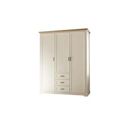 H&ouml;ffner Kleiderschrank Varese &brvbar; wei&szlig; &brvbar; Ma&szlig;e (cm): B: 163 H: 205,5 T: 64.0 &raquo; H&ouml;ffner