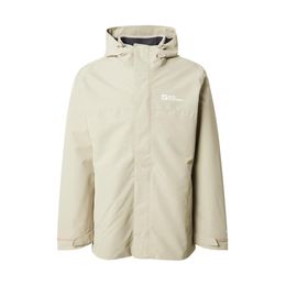 Jack Wolfskin Outdoorjacke 'ALTENBERG' Herren Größe L nude / weiß