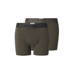 Mads Nørgaard MADS NORGAARD COPENHAGEN Boxershorts 'Mads Nørgaard x JBS of Denmark' Herren Größe L khaki / schwarz