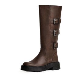 Bershka Boots female Brown size 41
