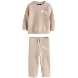 next Set 'NYC' boy Beige size 6-9 mths
