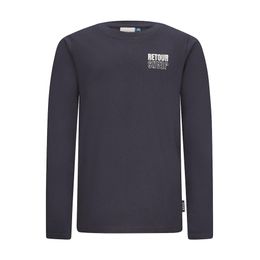 Retour Jeans Shirt 'Frank' Jungen Gr&ouml;&szlig;e 152 navy / wei&szlig;