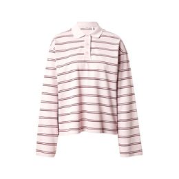 MONKI Poloshirt Damen Gr&ouml;&szlig;e XS aubergine / rosa