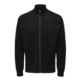 Only & Sons Only & Sons Strickjacke 'ONSMALIK' Herren Gr&ouml;&szlig;e XXL schwarz