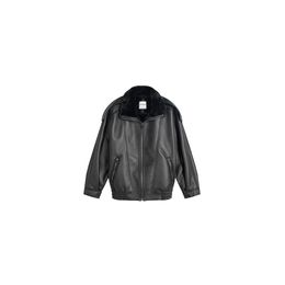 Bershka Between-Season Jacket female Black size S
