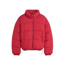 Bershka Winter Jacket female Red size M