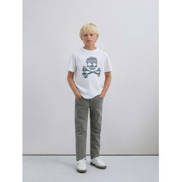 Scalpers Scetnicskull Tee Kids ' ' Jungen Gr&ouml;&szlig;e 104 wei&szlig;