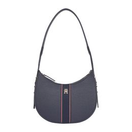 Tommy Hilfiger Hobo »TH LEGACY SHOULDER BAG«, Damen Abendtasche, Henkeltasche, Schultertasche mit TH-Logo Space Blue