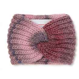 Cinque Stirnband aus kuschelweicher Wollmischung gestrickt rosa