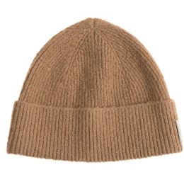 Cinque Strickmütze »ARTUNO« aus kuschelweicher Baumwollmischung, Strick-Beanie beige