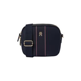 Tommy Hilfiger Kameratasche »POPPY CAMERA BAG CORP«, Damen Umhängetasche, Schultertasche, Minibag mit TH-Logo dunkelblau