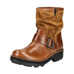Fly London Bikerboots »Stiefelette Leder« Tobacco 41 41 Verschluss: Reißverschluss