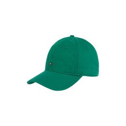 Tommy Hilfiger Herren Baseball Cap &raquo;TH FLAG SOFT 6 PANEL CAP&laquo; Mit verstellbarem Verschluss, Logo Stickerei gr&uuml;n