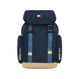 Tommy Jeans Freizeitrucksack »TJM DAILY ELEVATED FLAP BACKPACK«, Men Travelbag, Outdoor-Rucksack, Reiserucksack mit Klickverschluss dunkelblau...
