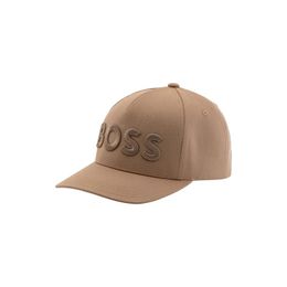 BOSS Herren BOSS Baseball Cap &raquo;Sevile&laquo; mit Patch Logo beige