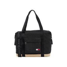 Tommy Jeans Weekender »TJM ESS DAILY DUFFLE« Unisex Reisetasche mit kontrastfarbigem Boden schwarz