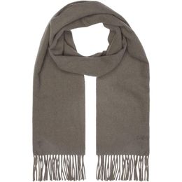 Calvin Klein Schal »CLASSIC WOOL SCARF« mit Logostickerei Brindle