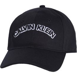 Calvin Klein Jeans Baseball Cap »CKJ SSNL 'CK' GRAPHIC LOGO CAP« mit gesticktem Logo Black