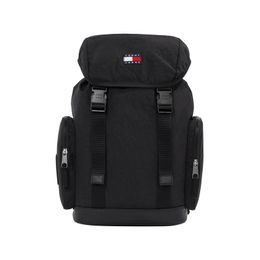 Tommy Jeans Freizeitrucksack »TJM DAILY ELEVATED FLAP BACKPACK«, Men Travelbag, Outdoor-Rucksack, Reiserucksack mit Klickverschluss schwarz B/H/T:...