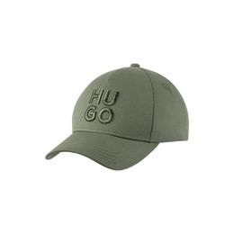 Hugo Fitted Cap &raquo;Jude-Stacked&laquo; mit 3D Logostickerei, verstellbarer Verschluss, unisex Open Green 343