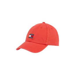 Tommy Jeans Baseball Cap »TJM HERITAGE CAP« mit großer Logostickerei Red Hot