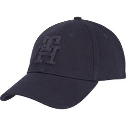 Tommy Hilfiger Baseball Cap »TH IMD COTTON 6 PANEL CAP« Logostickerei, Größen verstellbar Space Blue