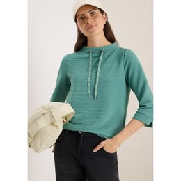 Cecil Sweatshirt mit 3/4-Ärmeln jewel green XXL (46) XXL (46) Shirt von Cecil