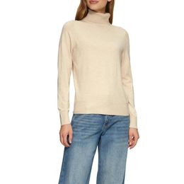 s.Oliver Rollkragenpullover beige melange 38 38 Feinstrickpullover von s.Oliver