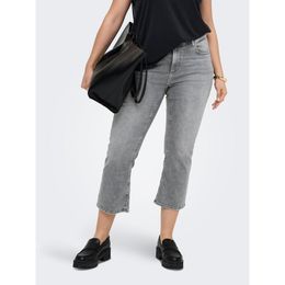 Only CARMAKOMA 7/8-Jeans &raquo;CARWILLY REG SK CROPPED FLARE DNM TAI01&laquo; Medium Grey Denim 44 - L&auml;nge 32 L&auml;nge 32 44 Skinny Jeans von Only CARMAKOMA