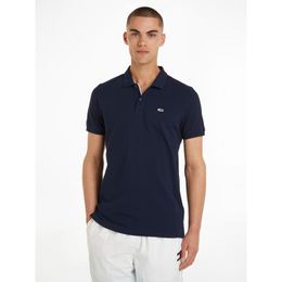 Tommy Jeans Poloshirt »TJM SLIM PLACKET POLO« Piqué mit Polokragen Dark Night Navy 3XL 3XL Slim Fit Passform für eine schmeichelnde Silhouette