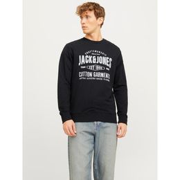 Jack & Jones JACK & JONES Sweatshirt &raquo;JJJEANS SWEAT O-NECK&laquo; Black XXL XXL Sweater von Jack & Jones