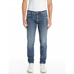 Replay Slim-fit-Jeans »ANBASS« mit Washed-Optik MEDIUM BLUE 32 - Länge 36 Länge 36 32 Jeans von Replay