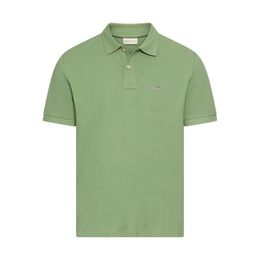Gant Poloshirt »REG EMB ARCHIVE SHIELD POLO« Mit Schlitzen an der Seite KALAMATA GREEN 5XL 5XL Klassisches Poloshirt von Gant
