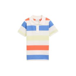Tom Tailor Poloshirt für Jungs, mit Colorblocking white multicolor 92/98 92/98 Poloshirt von Tom Tailor