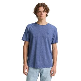 Tom Tailor Denim T-Shirt in Melange-Optik sodalite blue XL XL T-Shirt von Tom Tailor Denim