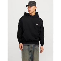 Jack & Jones JACK & JONES Kapuzensweatshirt &raquo;JORISLINGTON BACK SWEAT HOOD SN&laquo; Black S S Sweater von Jack & Jones