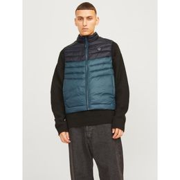 Jack & Jones JACK & JONES Steppweste »JJESPRINT BODYWARMER COLLAR NOOS« Magical Forest Detail:BLACK BLOCKING M M Praktische Weste von Jack & Jones